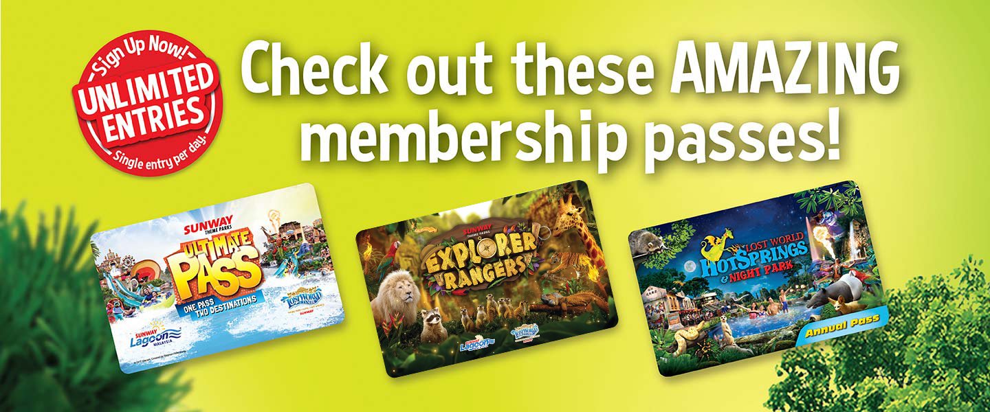 Pass at Sunway Lost World Of Tambun Theme Park